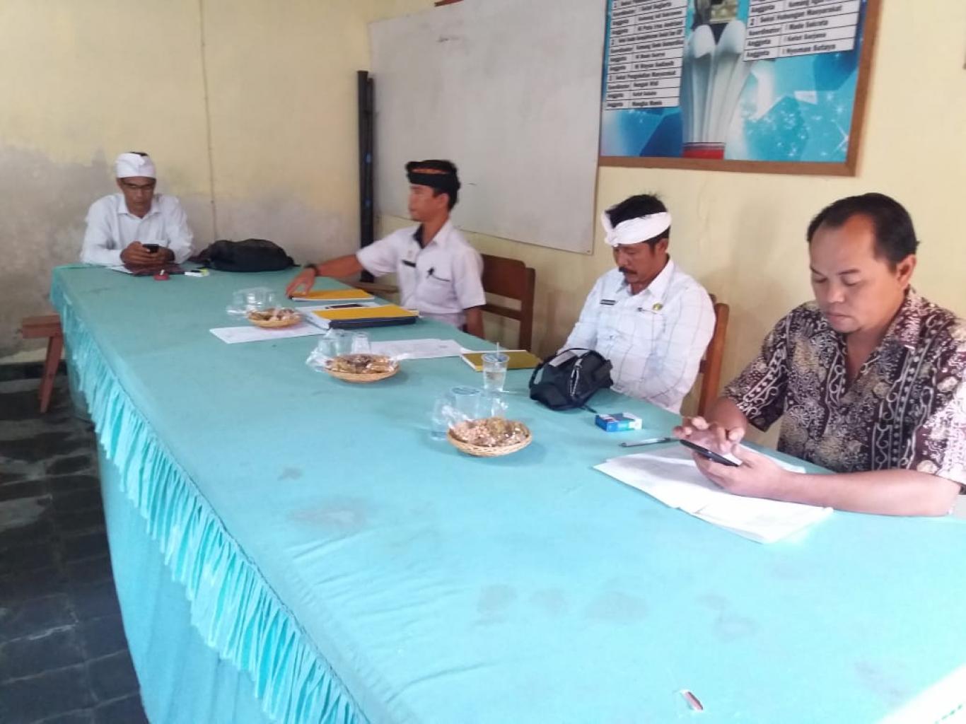 Rapat Terbatas Desa Pacung - Website Desa Pacung