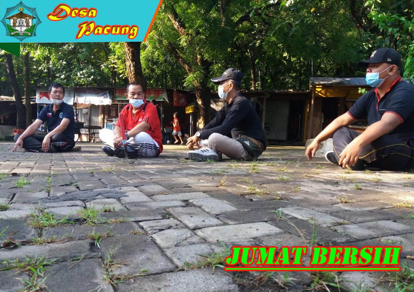 Jumat Bersih Bersama Staf Kecamatan Tejakula - Website Desa Pacung