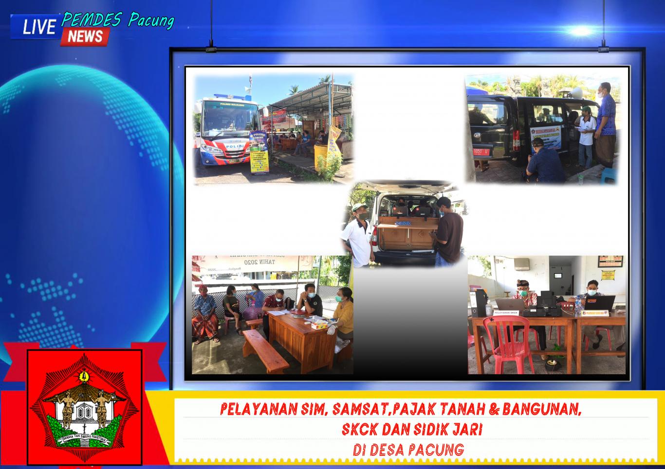 Satu Tempat 4 Pelayanan - Website Desa Pacung