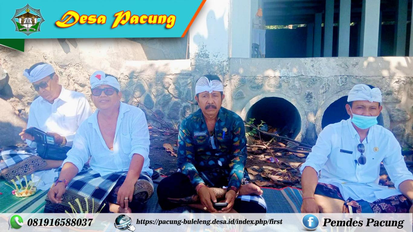 NGUPASAKSI UPACARA PENGRAHAYU JAGAT - Website Desa Pacung