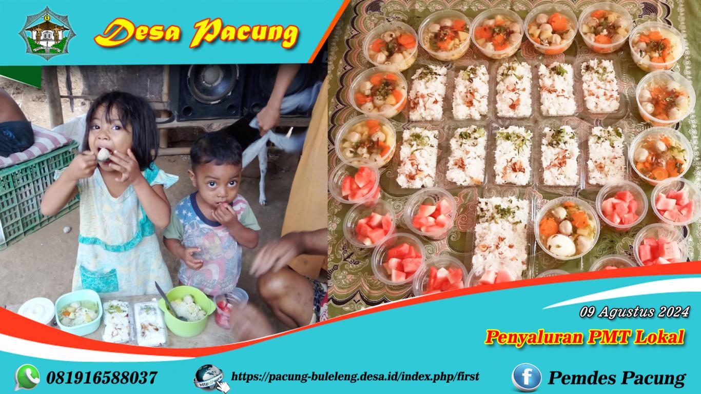 Penyaluran PMT Lokal Bantu Percepatan Penurunan Stunting Di Desa ...